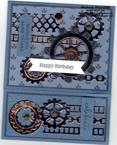Banner Sayings Gears Fun Fold – Inspiration Ink